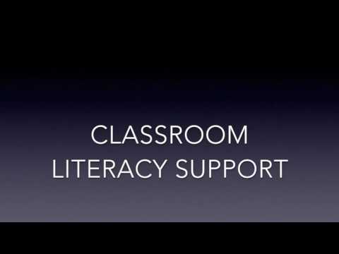 Classroom Literacy Support- Writing and Spelling