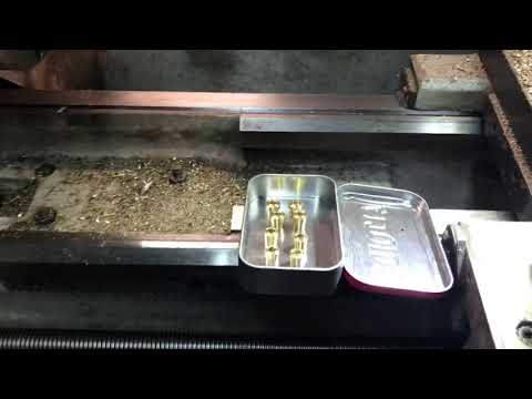 Allen Mogul project, making brass fittings for axle pump