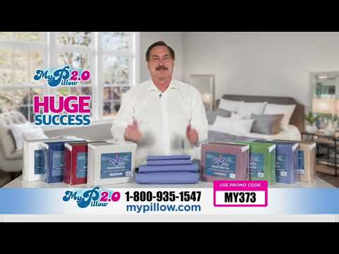 MyPillow 2.0 Percale Bed Sheets Closeout Special Commercial
