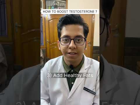 How to boost Testosterone ? | Dt.Bhawesh | #diettubeindia #dietitian #ashwagandha #shorts
