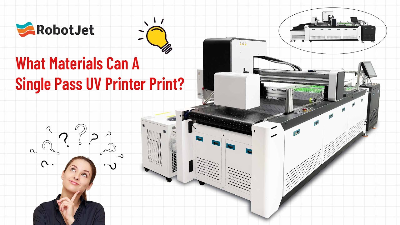 Single Pass UV Printer • Works on All Materials | What Materials Can A Single Pass UV Printer Print？