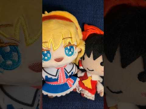 Menimi and Reimμ cuddling! #menimi #alice #reimu #touhou #fumofumo #cuddles #sweet #cute #friends