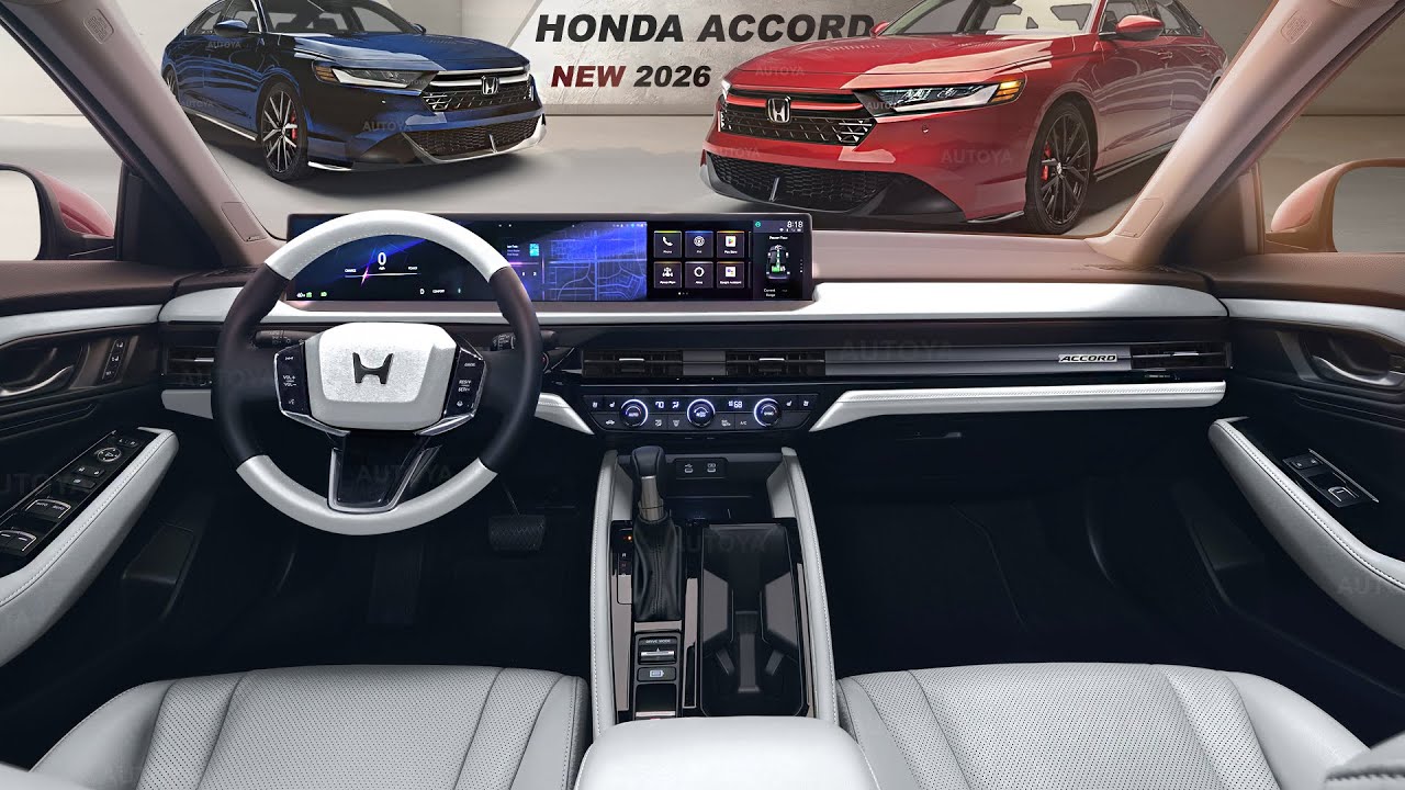 Refreshed 2026 Honda Accord XI Arrives Early in Fantasy Land, Take a ...