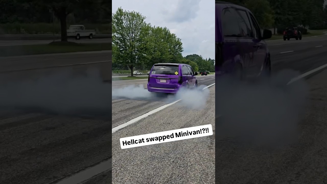This is the 1000HP Hellcat Minivan 🤯