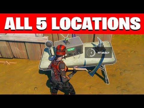 Use CB radio Fortnite All 5 Locations