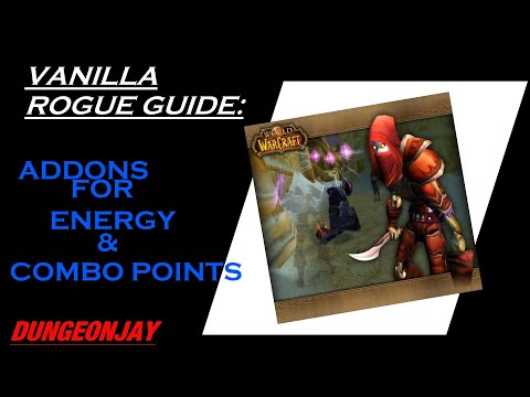 Simple Rogue Addon Guide For Energy and Combo Points (Vanilla 1.12.1)
