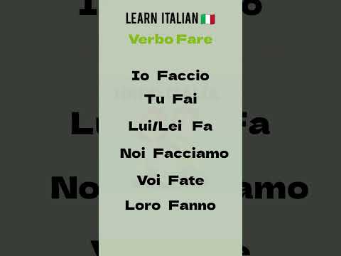 Italian Verb | Simple way of Learning Italian | Learn Italian Easy Way #learningitalian