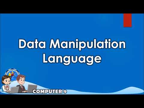 What is Data Manipulation Language?