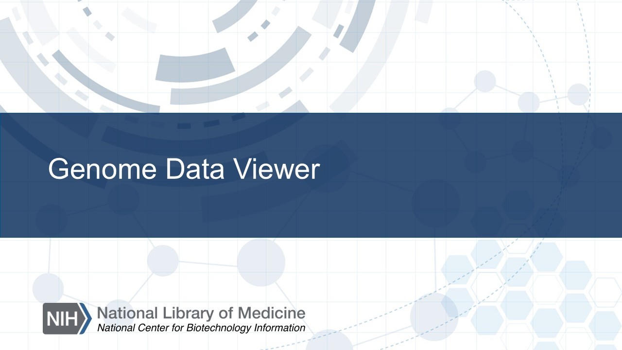 Getting Started with the Genome Data Viewer