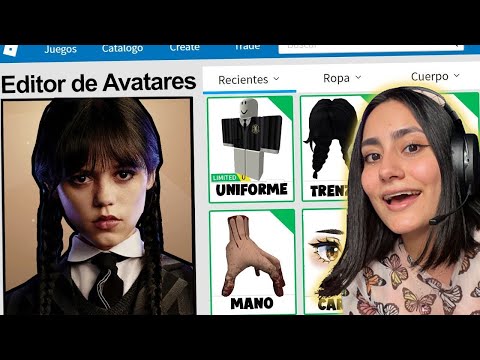 Creamos El Perfil De MERLINA En Roblox| Andie