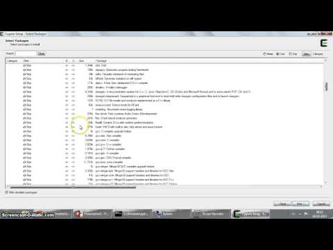 Setting up Cygwin on Windows 7 for C programming