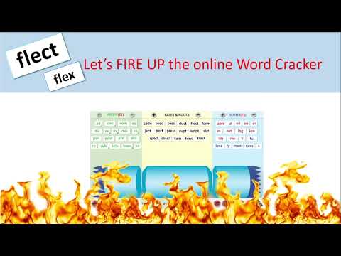 Word Cracker Challenge Cup 4 root ‘flect' & base 'flex' (CCC4)