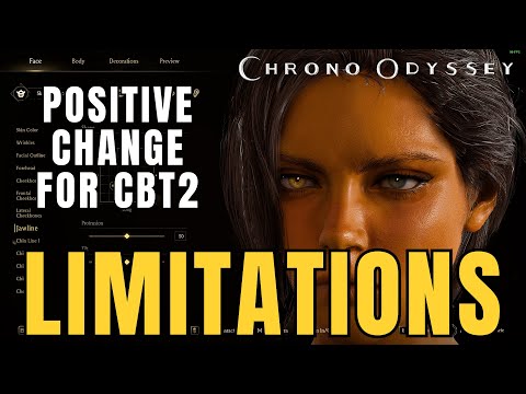 Chrono Odyssey - NEW LIMITATIONS! - Character Creation Changes For CBT2!! - New MMORPG PC/PS5/XBOX