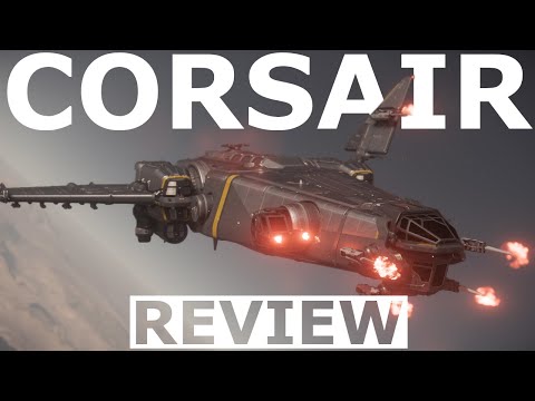 Star Citizen 4.1 - 10 Minutes More or Less Ship Review - Drake Corsair