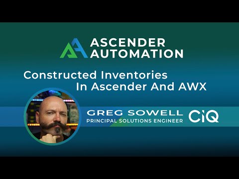 Constructed Inventories In Ascender And AWX
