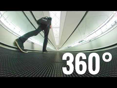 Best 360 VR videos Nanjing China International Airport [Google Cardboard VR Box]