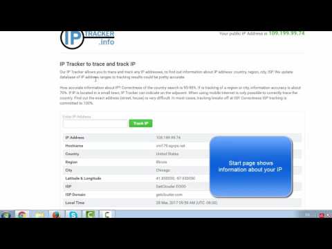 IP Tracker to track and trace any IP addresses. IPTracker.info