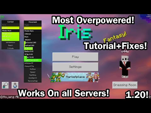 Download The Most OP MINECRAFT bedrock hacked client, better than HORION/ZEPHYR client (1.19.30+)