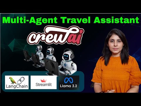 AI-Powered Trip Planner using CrewAI, LangChain & Streamlit | Step-by-Step Guide