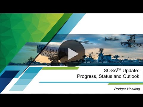 SOSA (Sensor Open Systems Architecture) Update