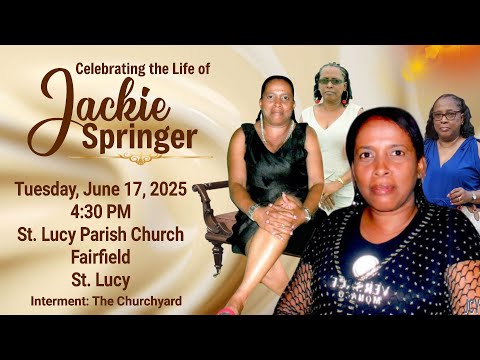 Celebrating the Life of Jackie Springer