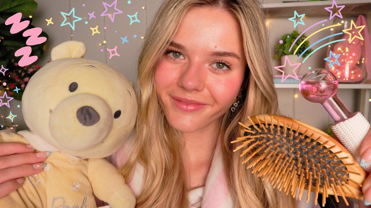 ASMR Bedtime Checklist 💗💫 Personal Attention For Sweet Dreams (*ᴗ͈ˬᴗ͈)