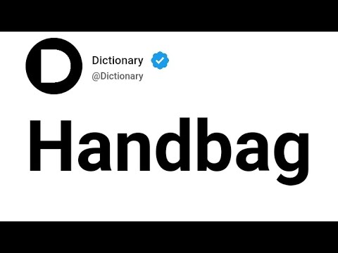 Handbag Meaning In English