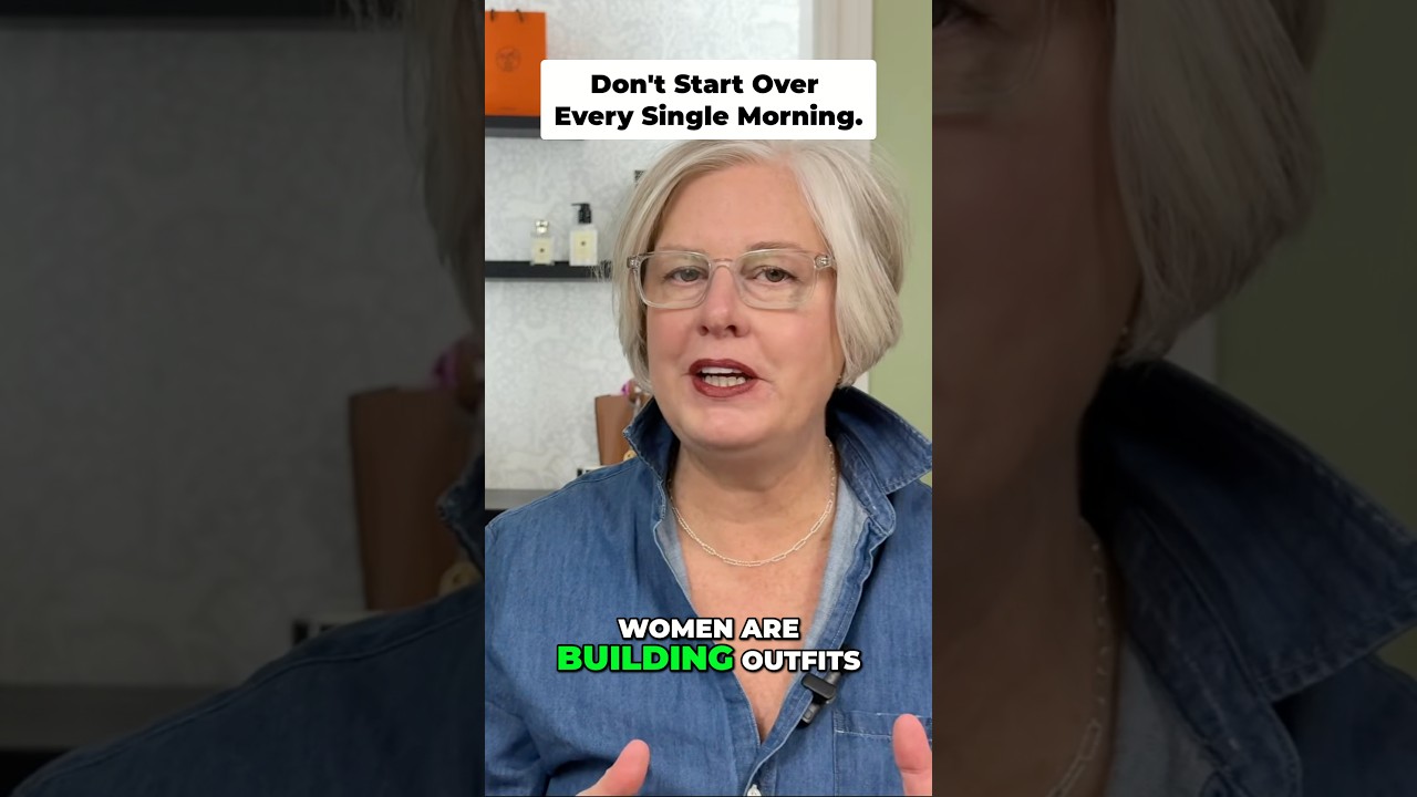 The Dressing Hack That Saves Your Mornings #style #fashion #shorts