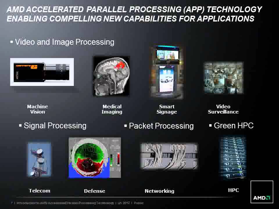 Differentiating Through Innovation  An Intro to AMD Accelerated Parallel Processing Technology
