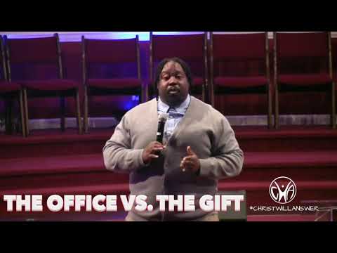 The Office of a Prophet Vs the Gift of Prophecy