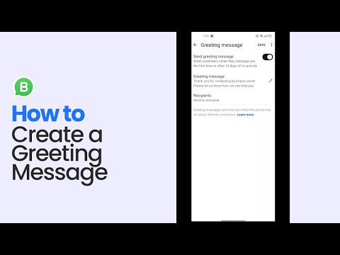 How to Create a Greeting Message on Whatsapp Business [easy]