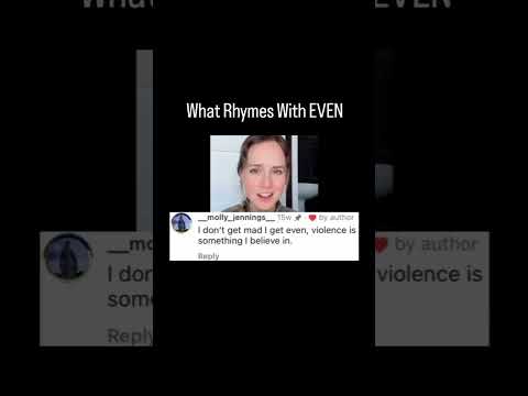 What rhymes with the word EVEN #viralvideo #memes #viralshorts #funny #shorts