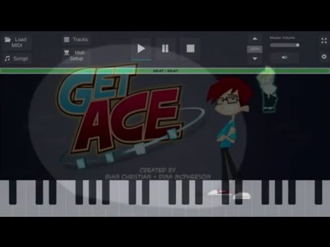 Get Ace - Theme Song Piano Tutorial (LQ)