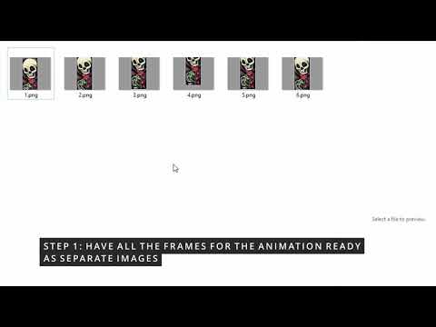 Animated GIF Image Maker Tutorial