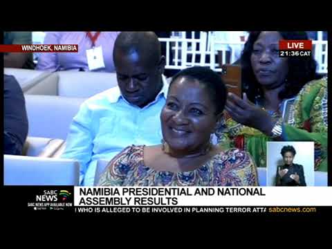 Namibia presidential election results announcement: 30 November 2019