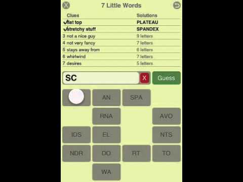 7 Little Words Answers: Sunrise 3