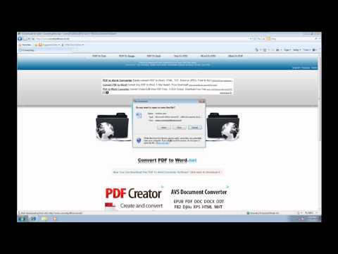 How to Convert a PDF File into a Word Document