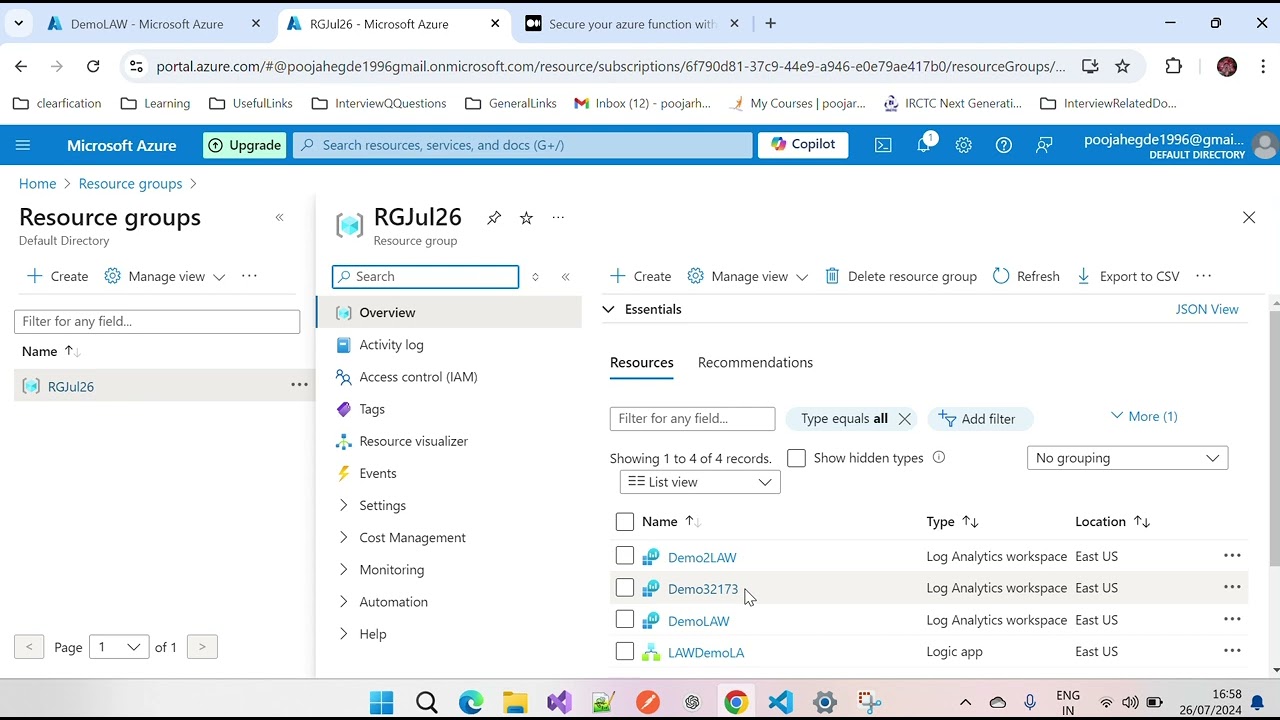 Azure Log Analytics | How to create and add Log Analytics to logic apps #azure #azureservices