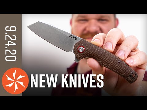 New Knives for the Week of September 24th, 2020 Just In at KnifeCenter.com