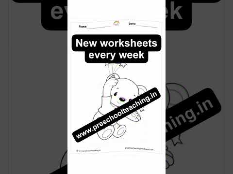 Free printable worksheets || free download || #shorts # #preschoolteaching