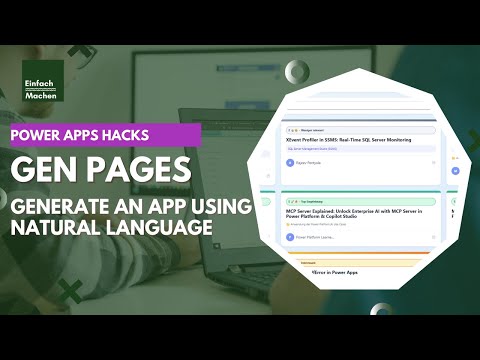 Power Apps: Generative Pages in 15 Mins