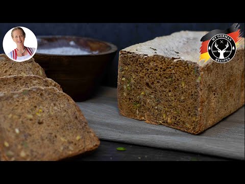 The Perfect German Bread Recipe: Easy and Delicious! With Seeds, Rye, Spelt, and Wheat Flour ✪ MGR