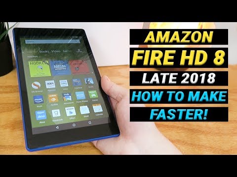Amazon Fire HD 8 with Alexa (New for Late 2018) - How to Make It Faster!