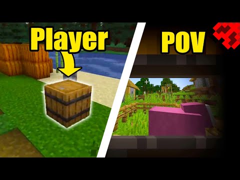 Players have made it so you can now hide in barrels in Minecraft 1.19...