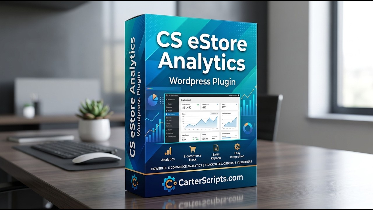 CS WP eStore Analytics Wordpress Plugin