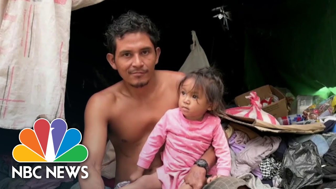 Honduran Migrants On Caravan Hope Biden Will Be Different From Trump Administration | NBC News NOW