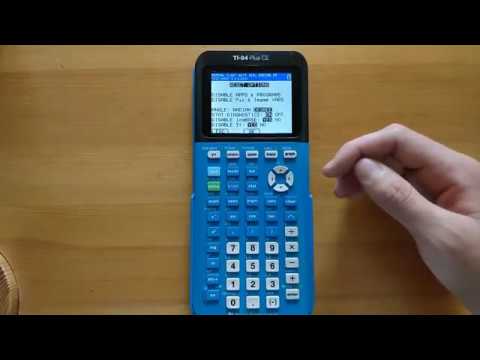 TI-84 Plus: How to Enter Test Mode