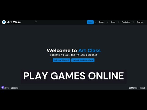 NEW Game Website Links! - Art Class Unblocker 2024