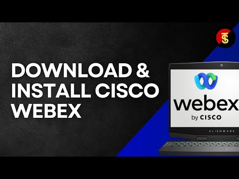 Download & Install Cisco WEBEX on Windows PC/Laptop | WEBEX Meeting App | Updated