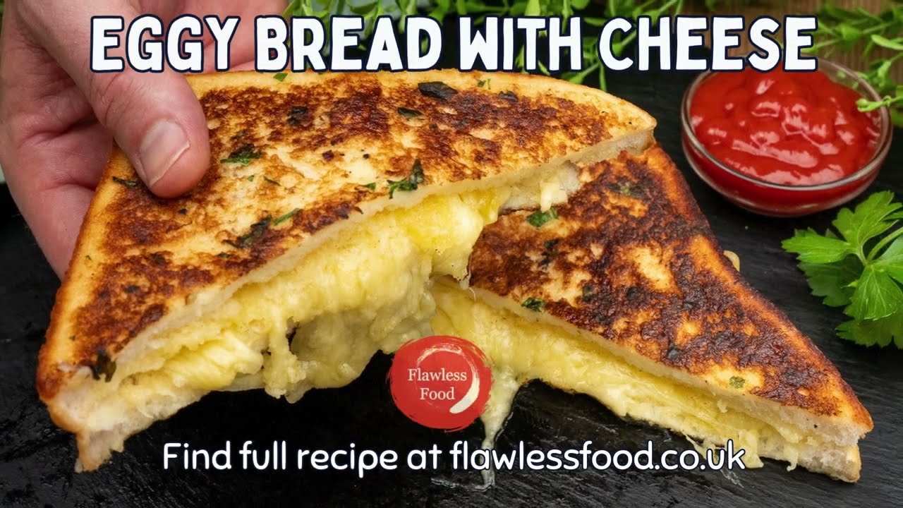 🧀 Cheesy Eggy Bread Recipe - The Ultimate Savoury French Toast! 🍞